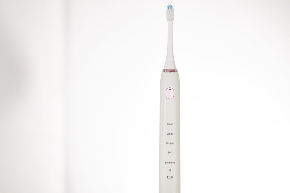 Buy BLU Smart Toothbrush with App Enabled in White Rose - Blu Smart Toothbrush